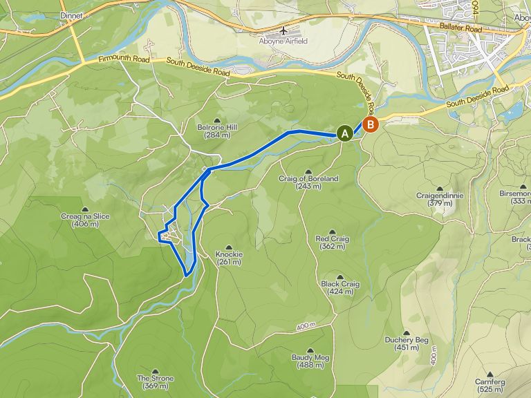 Glen Tanar Estate ride with Izzy | mountain bike ride | Komoot